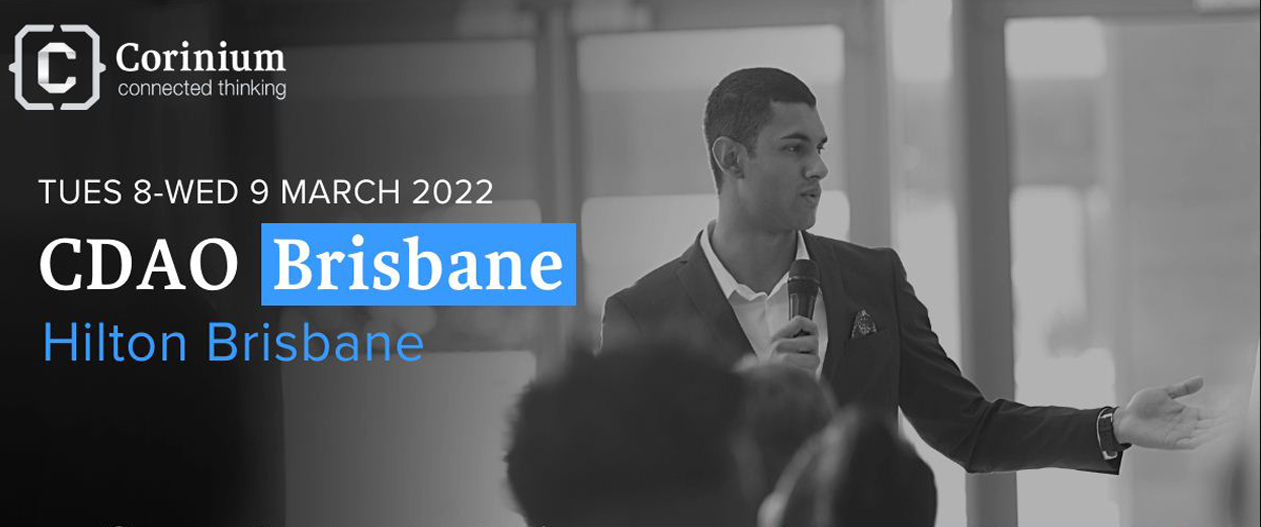 Corinium’s Global Series CDAO Brisbane - Soofastaei Publications